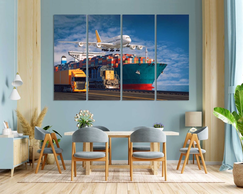 Transportation and Logistics for Wall Decor Logistic - Etsy