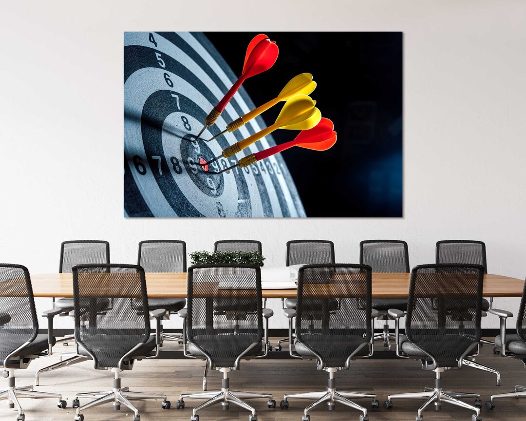 Game in Darts Home Art, Darts Large Decor for Wall, Darts Print Canvas ...