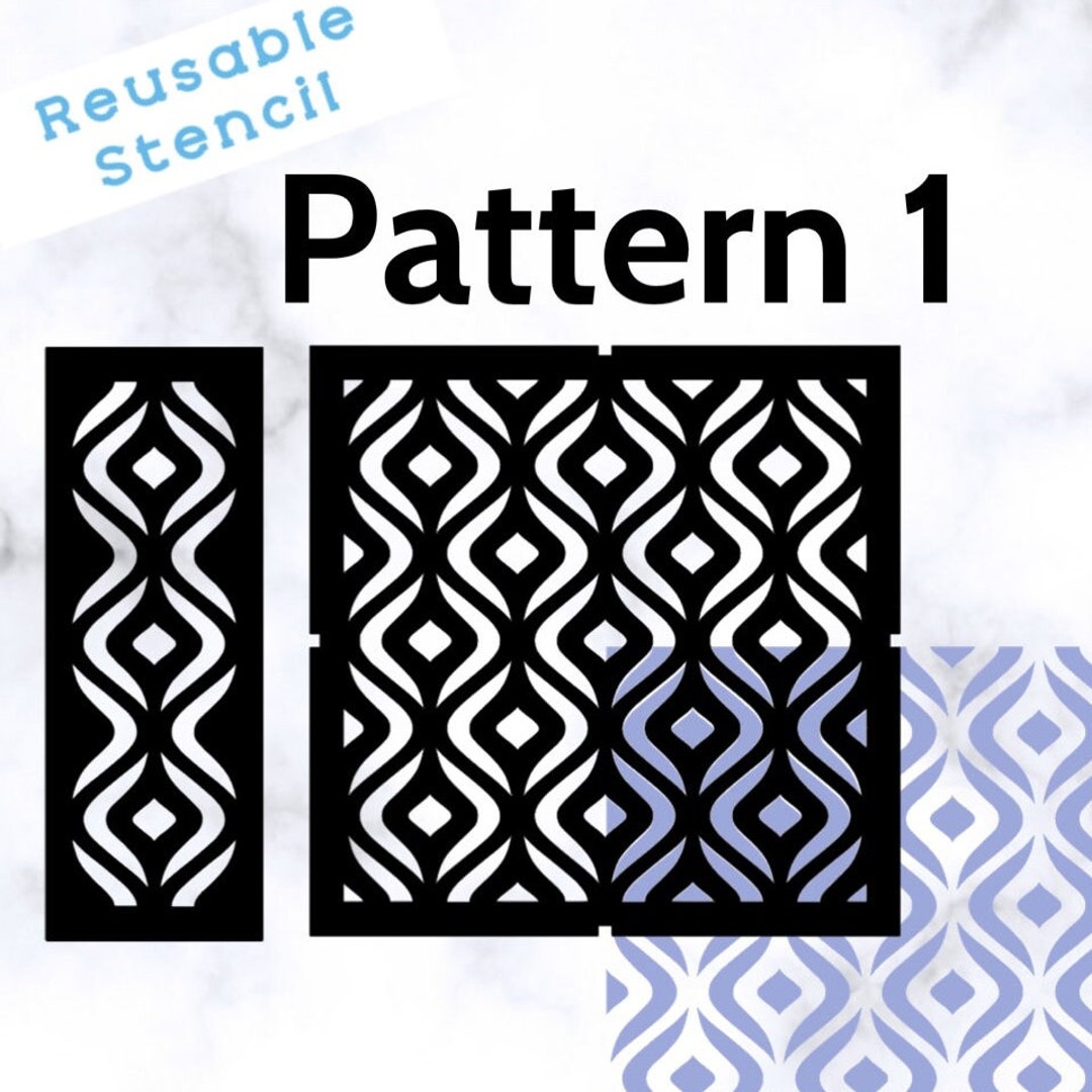 Reusable Wall & Tile Stencils 190 Micron Mylar Stencil Sheet - Etsy