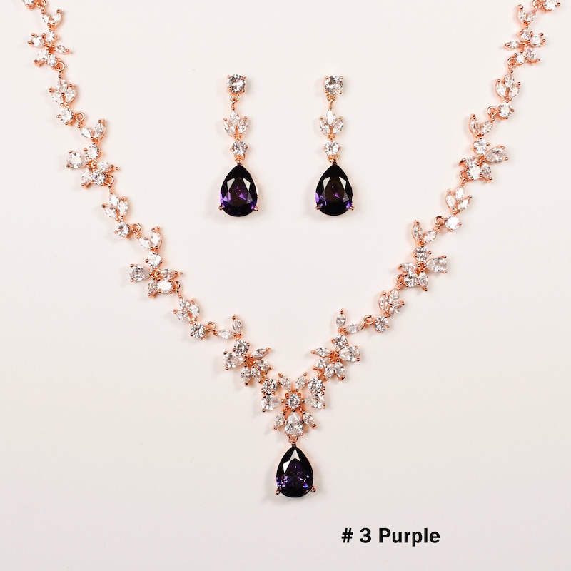 Purple Jewelry - Etsy