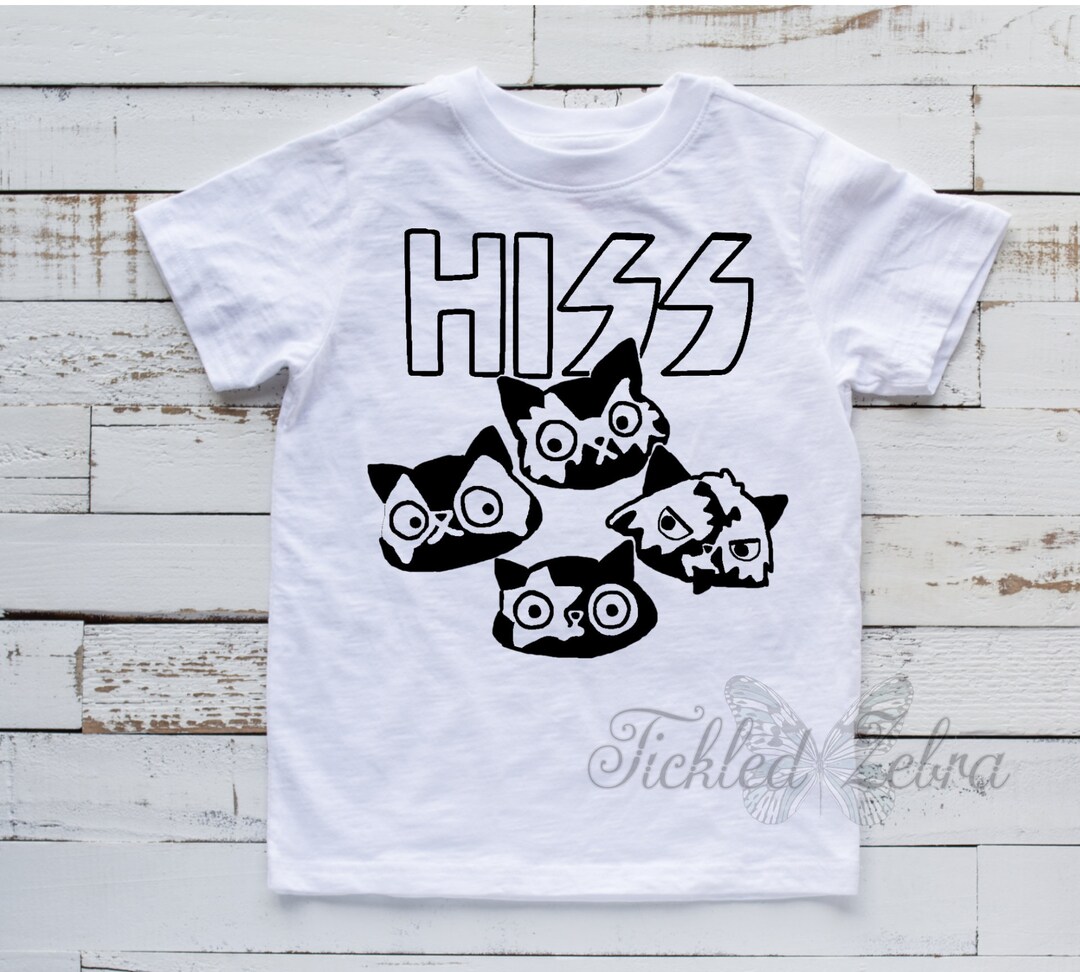 Hiss Cat Band Baby Bodysuit, Toddler, Youth, Adult Shirt Tote Bag Gift ...