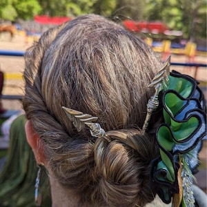 Arrow Hair Sticks - Weapon Hair Pins - Goth - Emo - Gothic Handmade ...