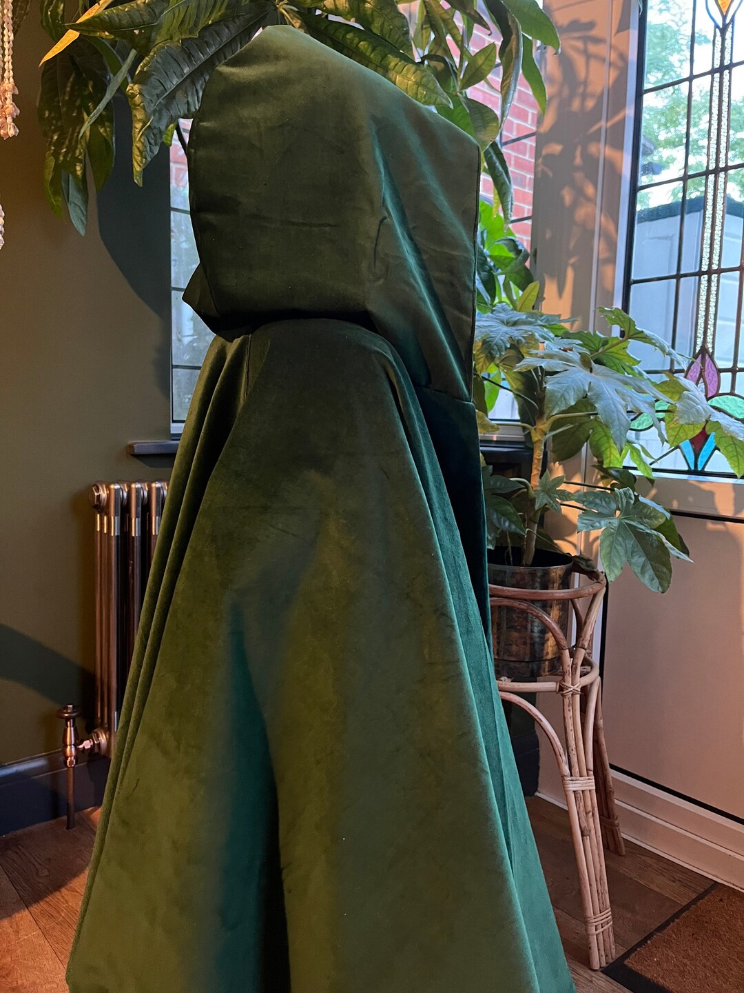 Mini Size Hocus Pocus Hooded Cape in Green - Etsy