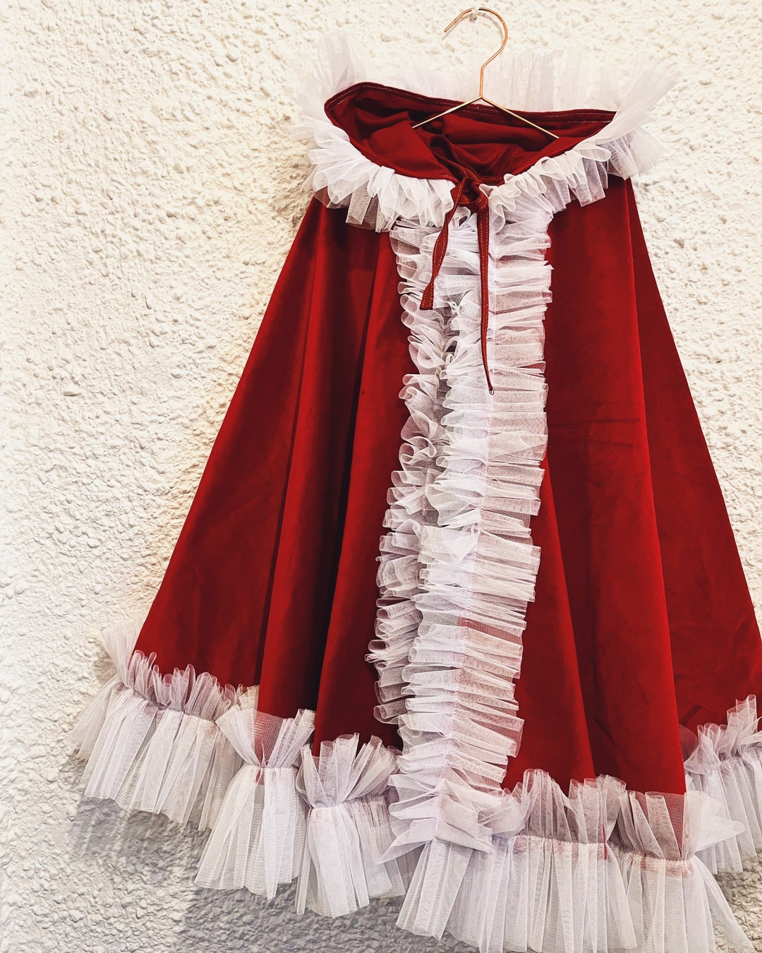 Santa Baby Hooded Mini Cape - Etsy