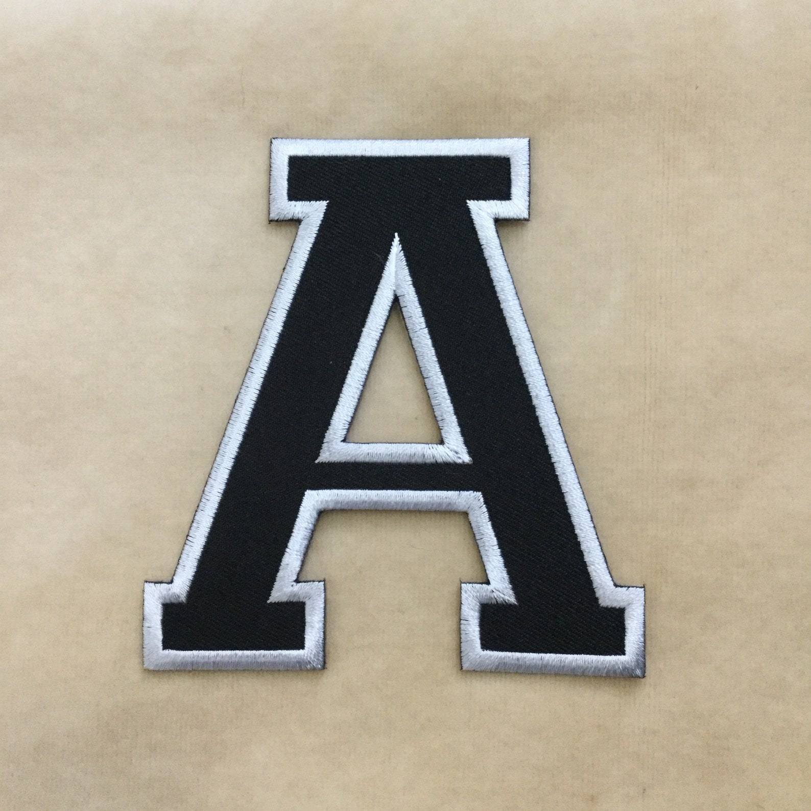 4 Inches Standard Varsity Letter Iron on Patch - Etsy