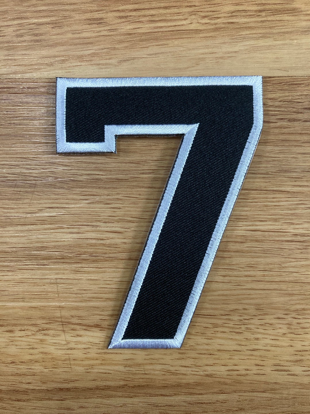 4 Inches Standard Varsity Number Iron on Patch - Etsy