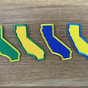 California State Iron on Patch - Etsy
