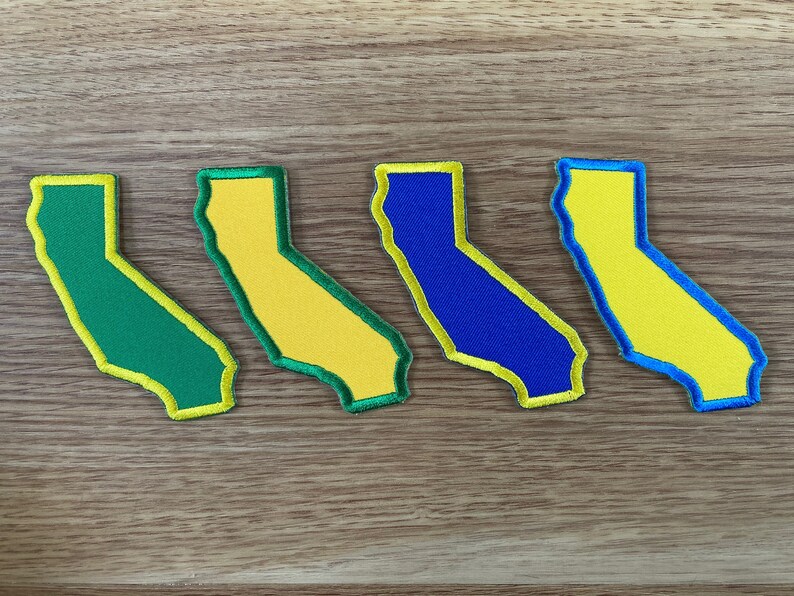 California State Iron on Patch - Etsy