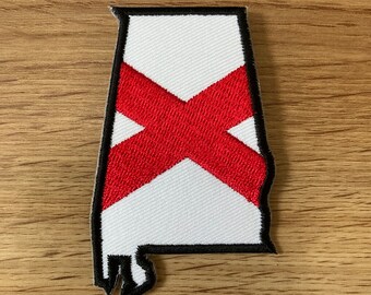 Alabama Football Houndstooth Embroidered Patch - Etsy