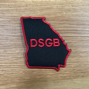 Georgia State Iron on Patch - Etsy