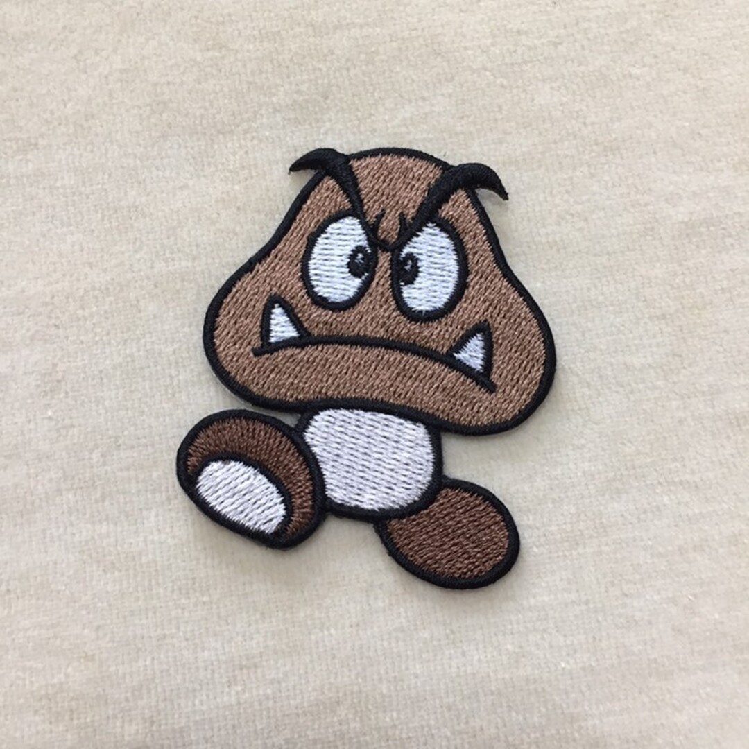 Goomba Iron on Patch - Etsy