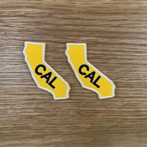 California State Iron on Patch - Etsy