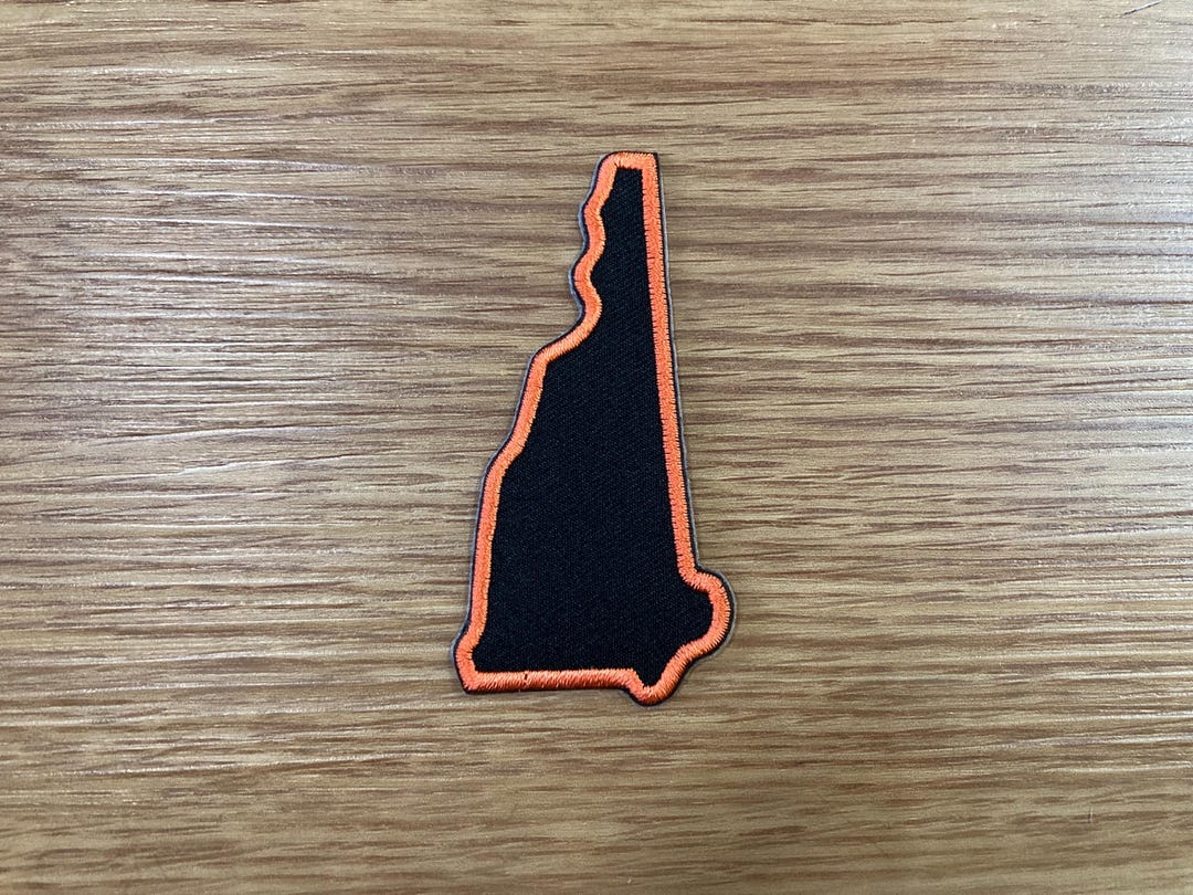 New Hampshire State Iron on Patch - Etsy