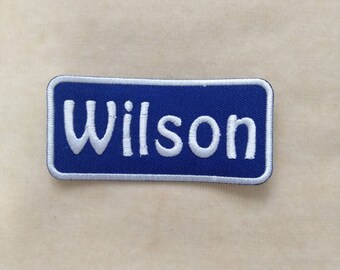 Baseball Custom Name Tag Personalized Iron on Patch | Etsy