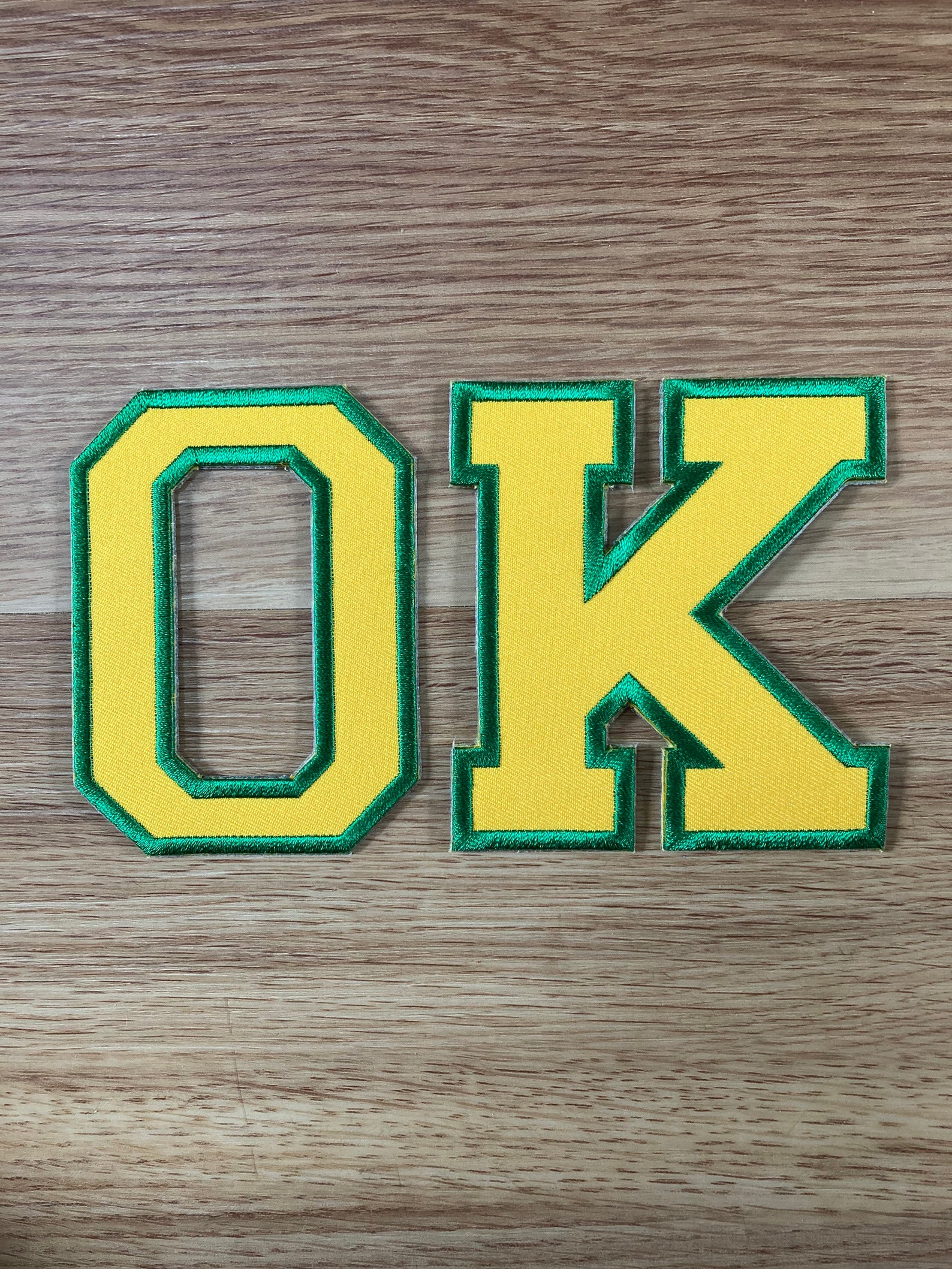 4 Inches Standard Varsity Letter Iron on Patch - Etsy