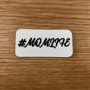 Mom Life Custom Personalized Iron on Patch - Etsy