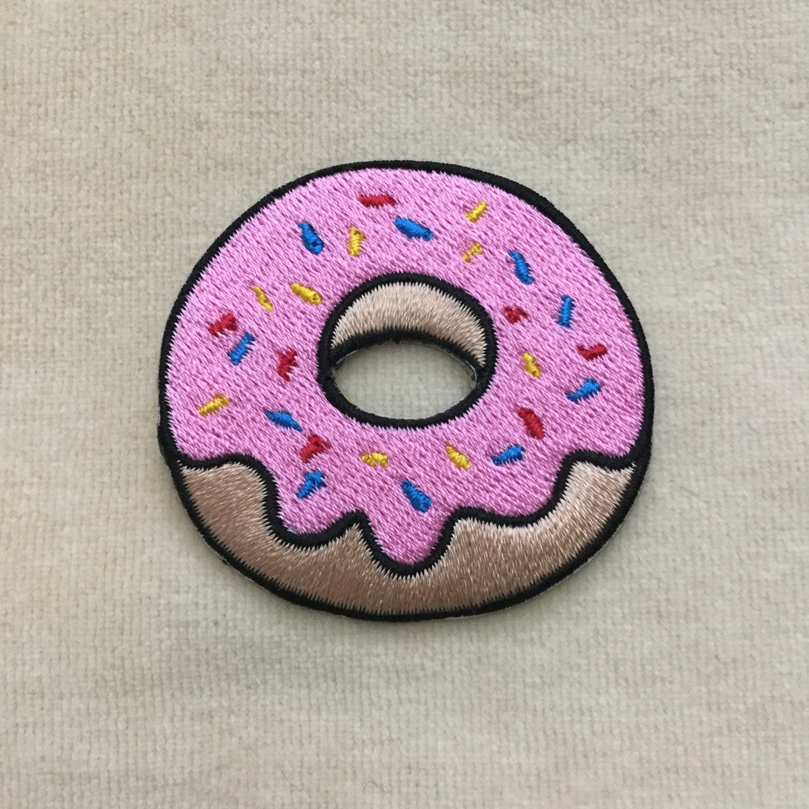Donut Iron On Patch | Etsy