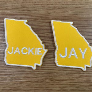 Georgia State Iron on Patch - Etsy