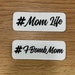 Mom Life Custom Personalized Iron on Patch - Etsy