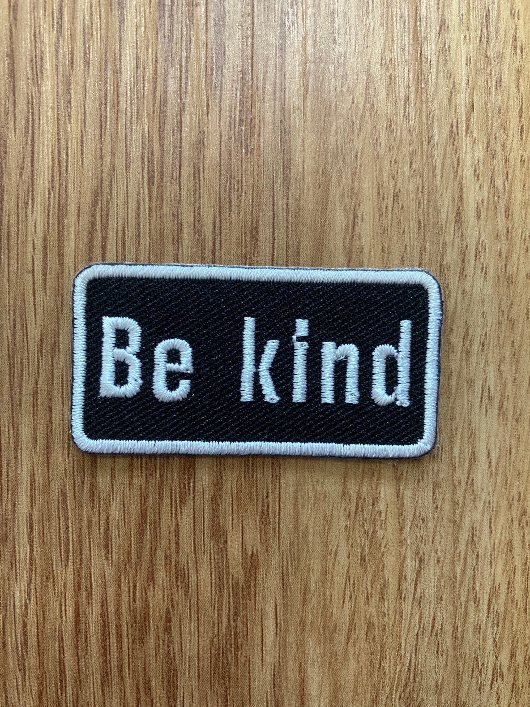 BE KIND Custom Personalized Iron On Patch | Etsy