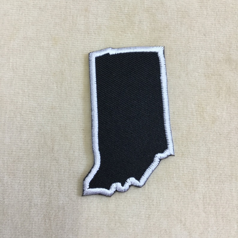 Indiana State Iron on Patch - Etsy