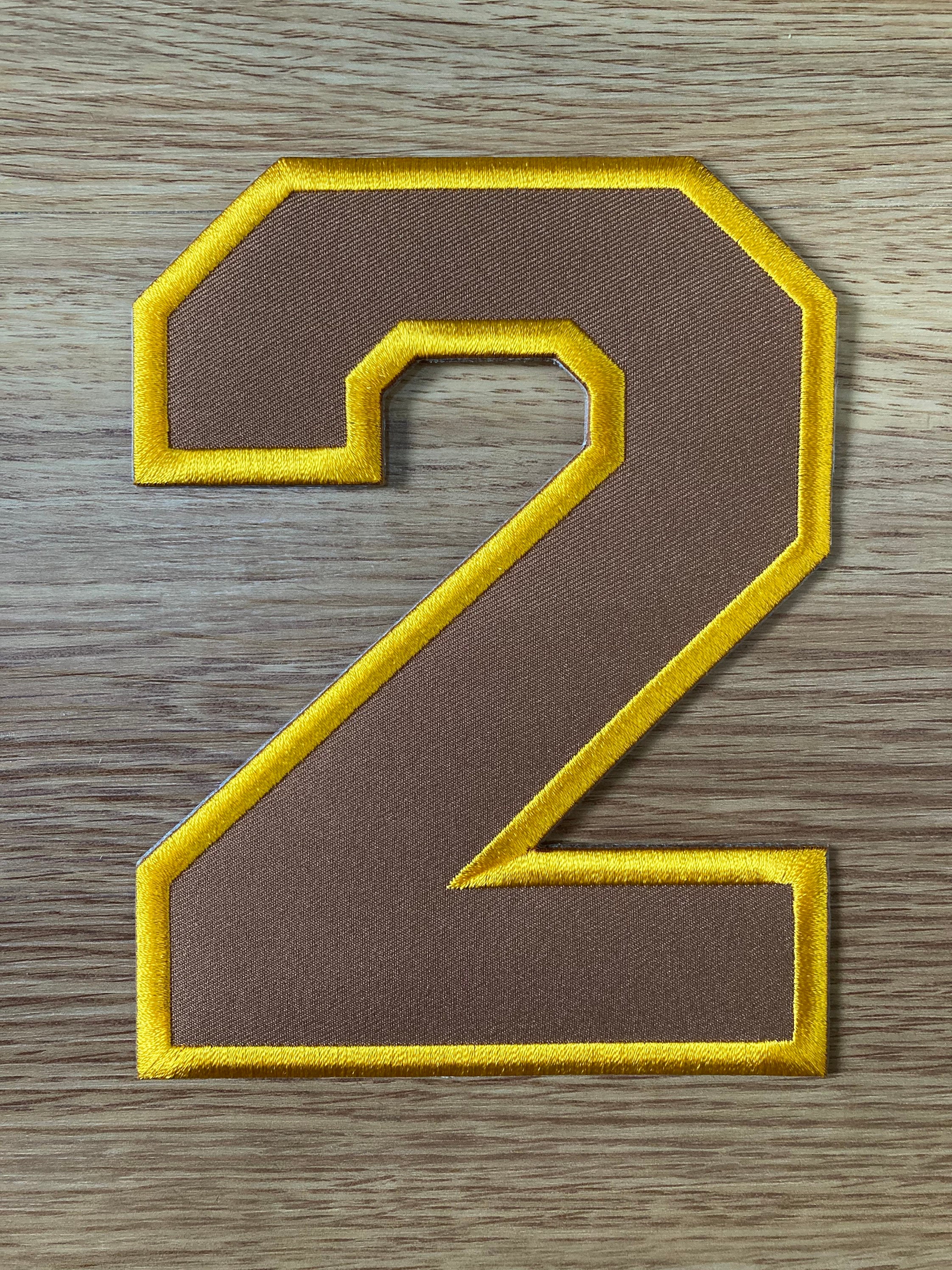 6 Inches Standard Varsity Number Iron on Patch - Etsy