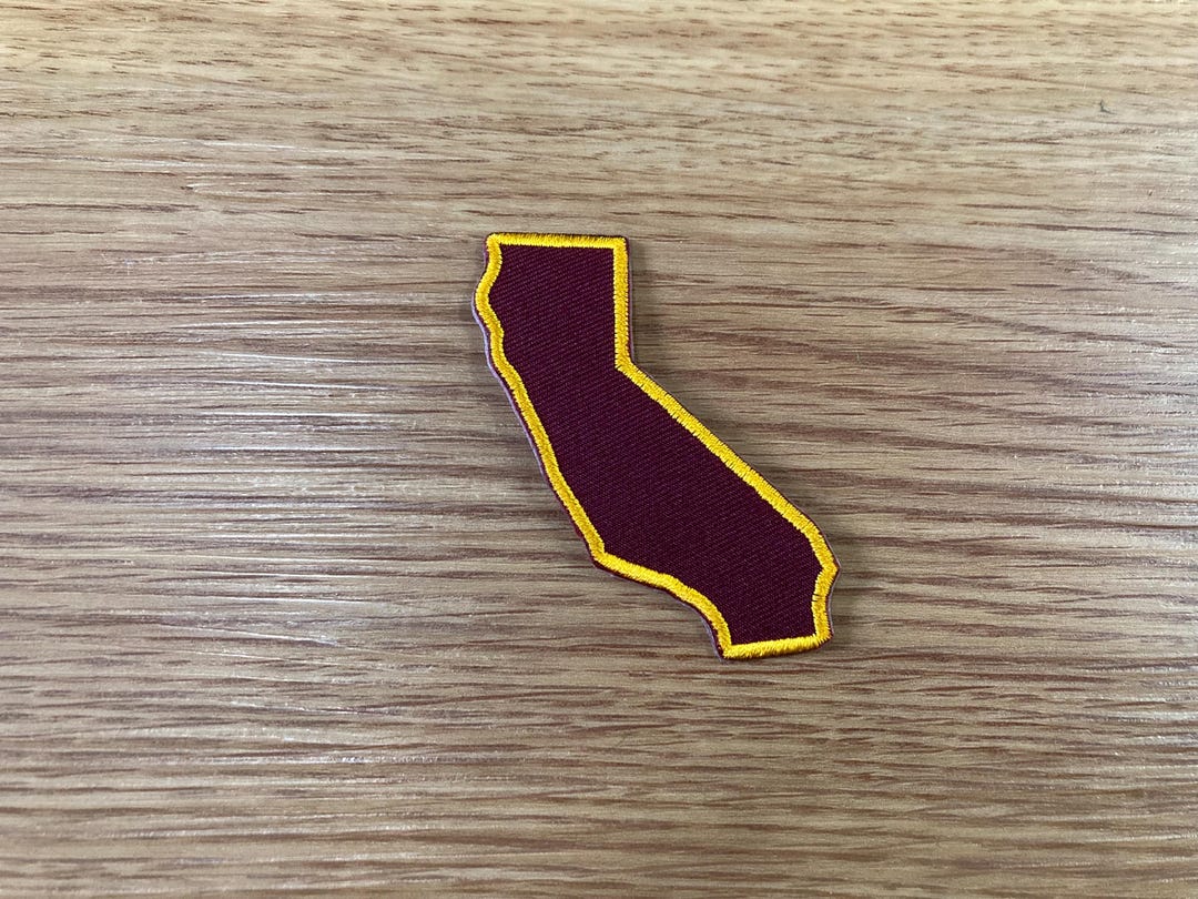 California State Iron on Patch - Etsy