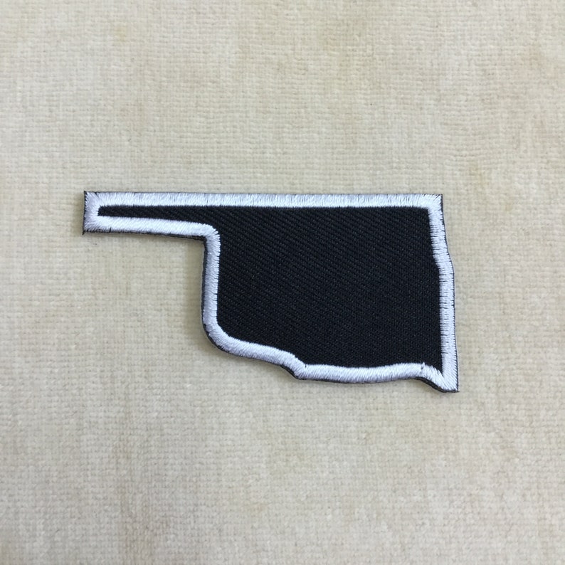 Oklahoma State Iron on Patch - Etsy