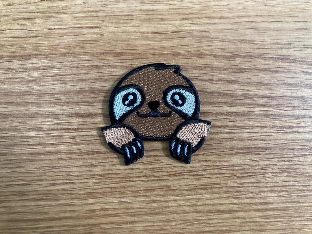 Adorable Sloth Iron on Patch - Etsy