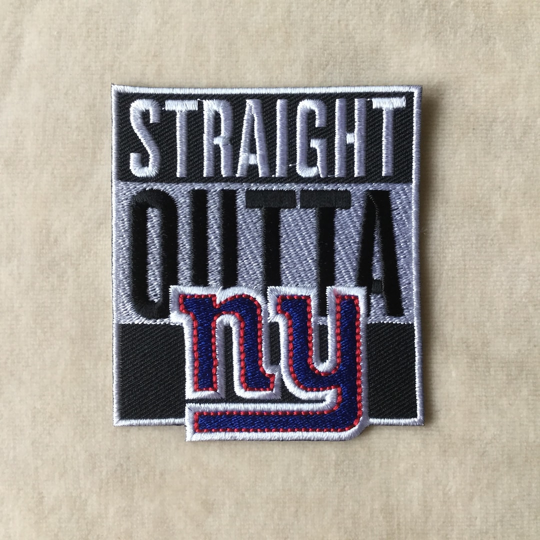 Straight Outta New York Logo Iron on Patch - Etsy
