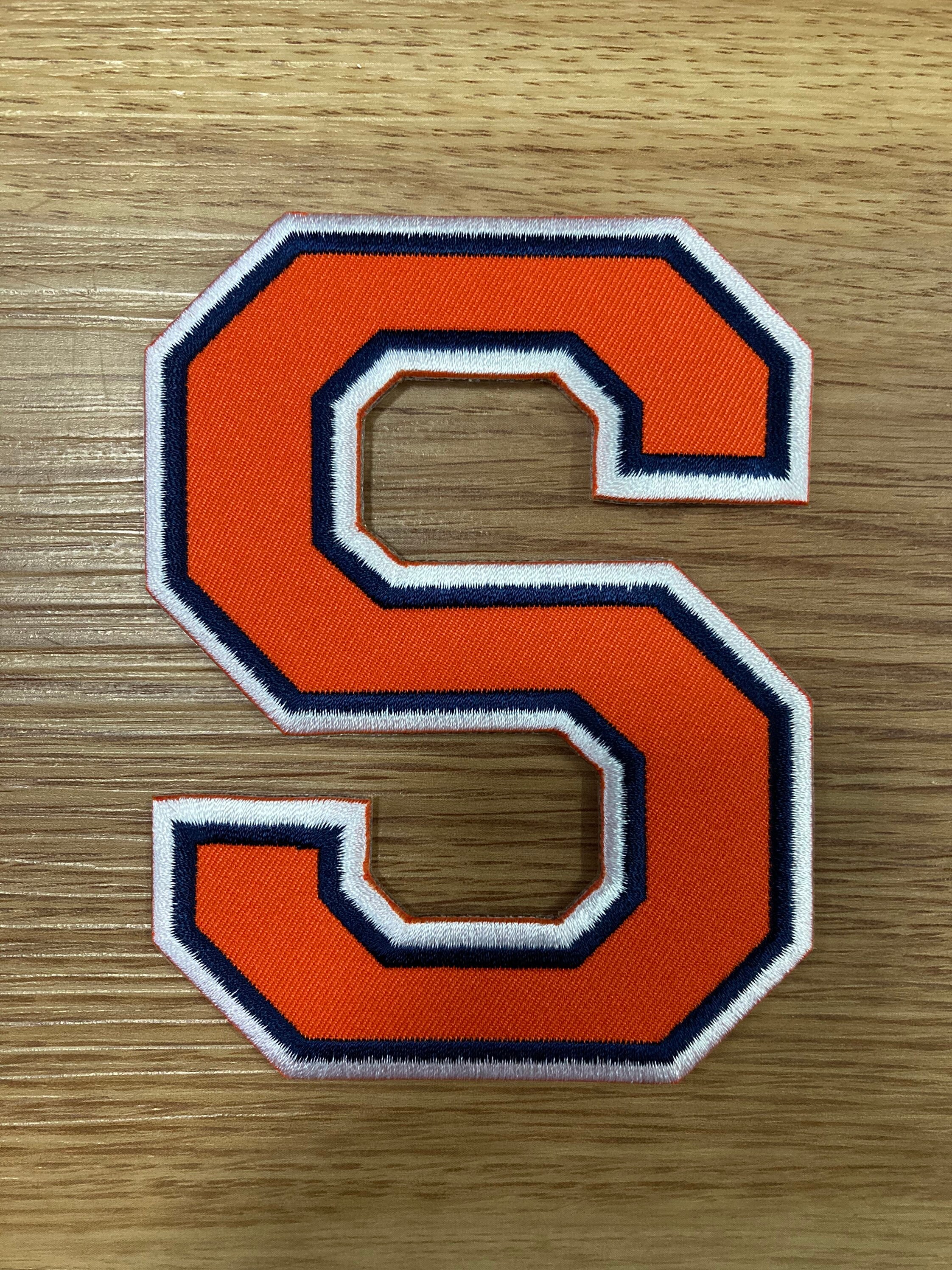 5 Inches Double Outline Varsity Letter Iron on Patch - Etsy