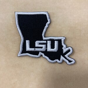 Louisiana State Iron on Patch - Etsy