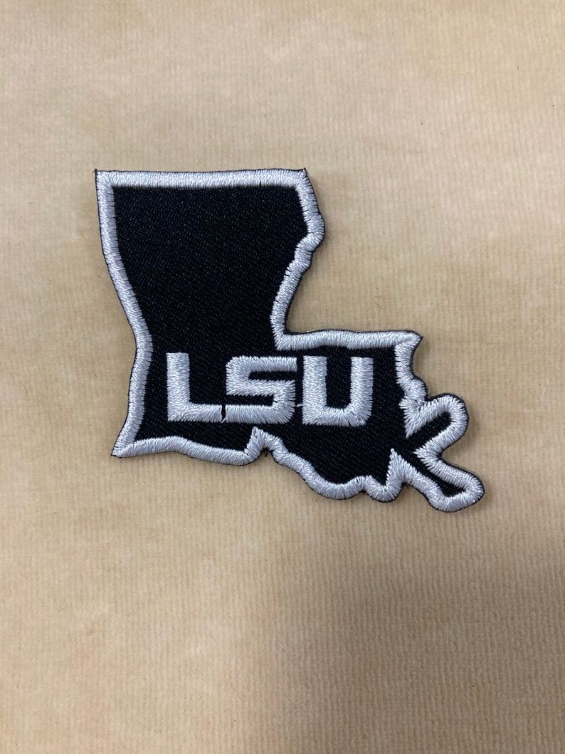 Louisiana State Iron on Patch | Etsy