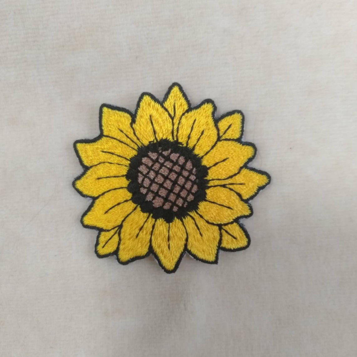 Sunflower Embroidery Iron on Patch - Etsy