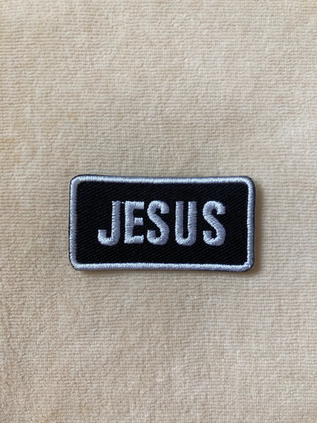 JESUS Iron on Patch - Etsy