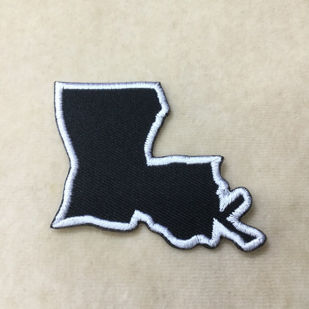 Louisiana State Iron on Patch - Etsy