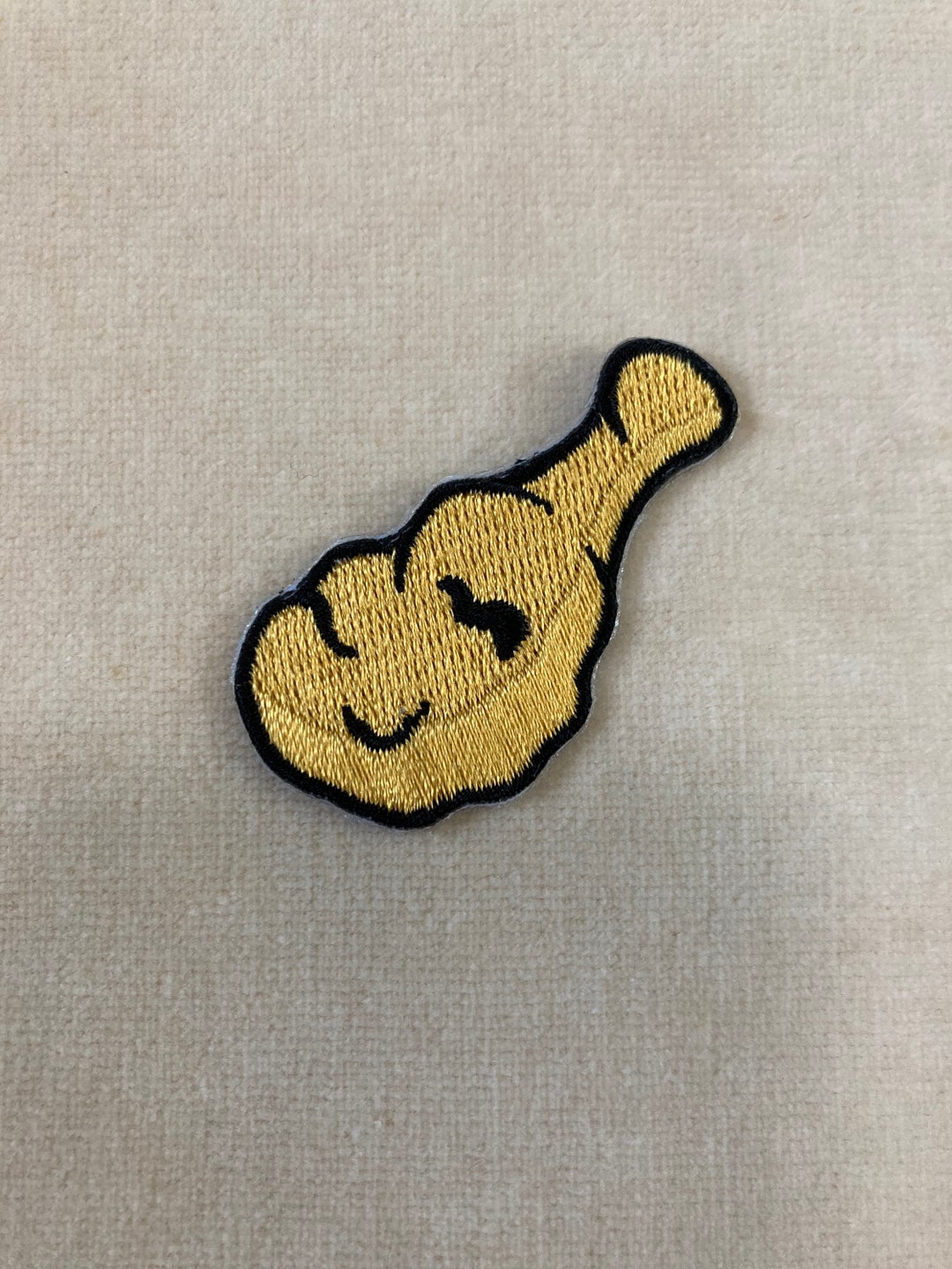 Fried Chicken Drumstick Iron on Patch - Etsy