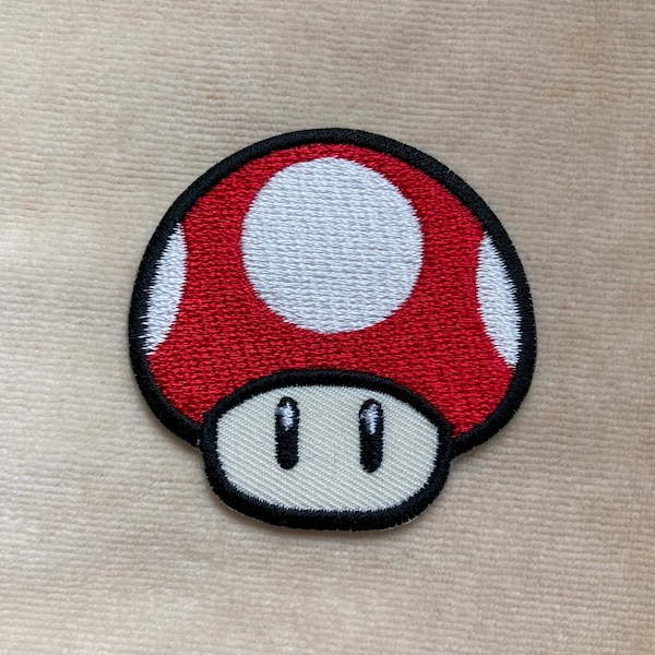 Red Mario Mushroom - Etsy