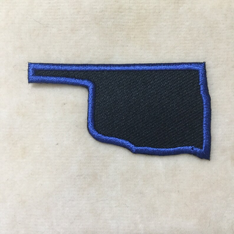 Oklahoma State Iron on Patch - Etsy