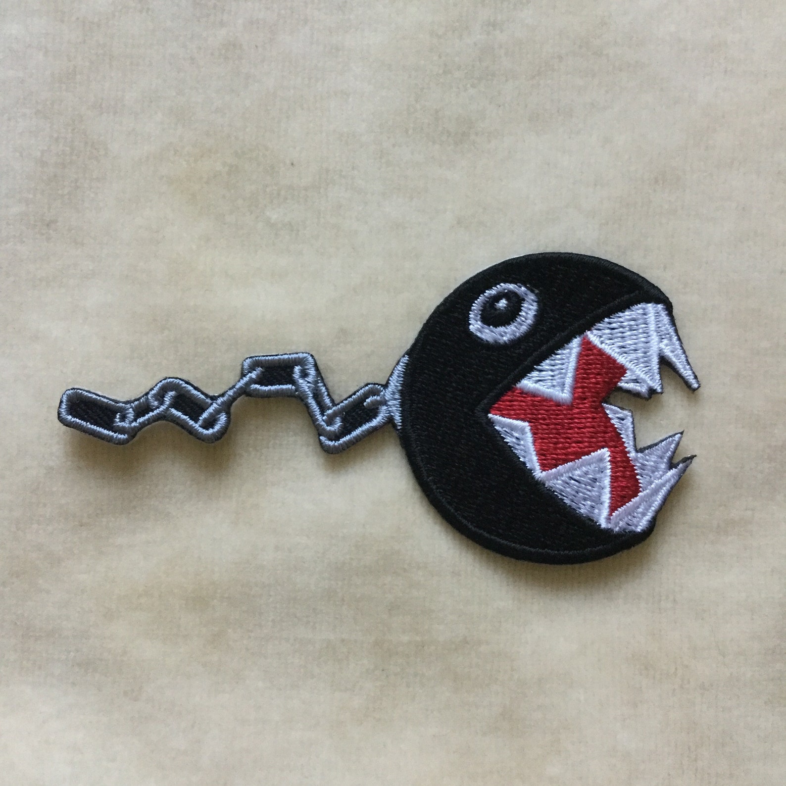 Chain Chomp Iron on Patch - Etsy