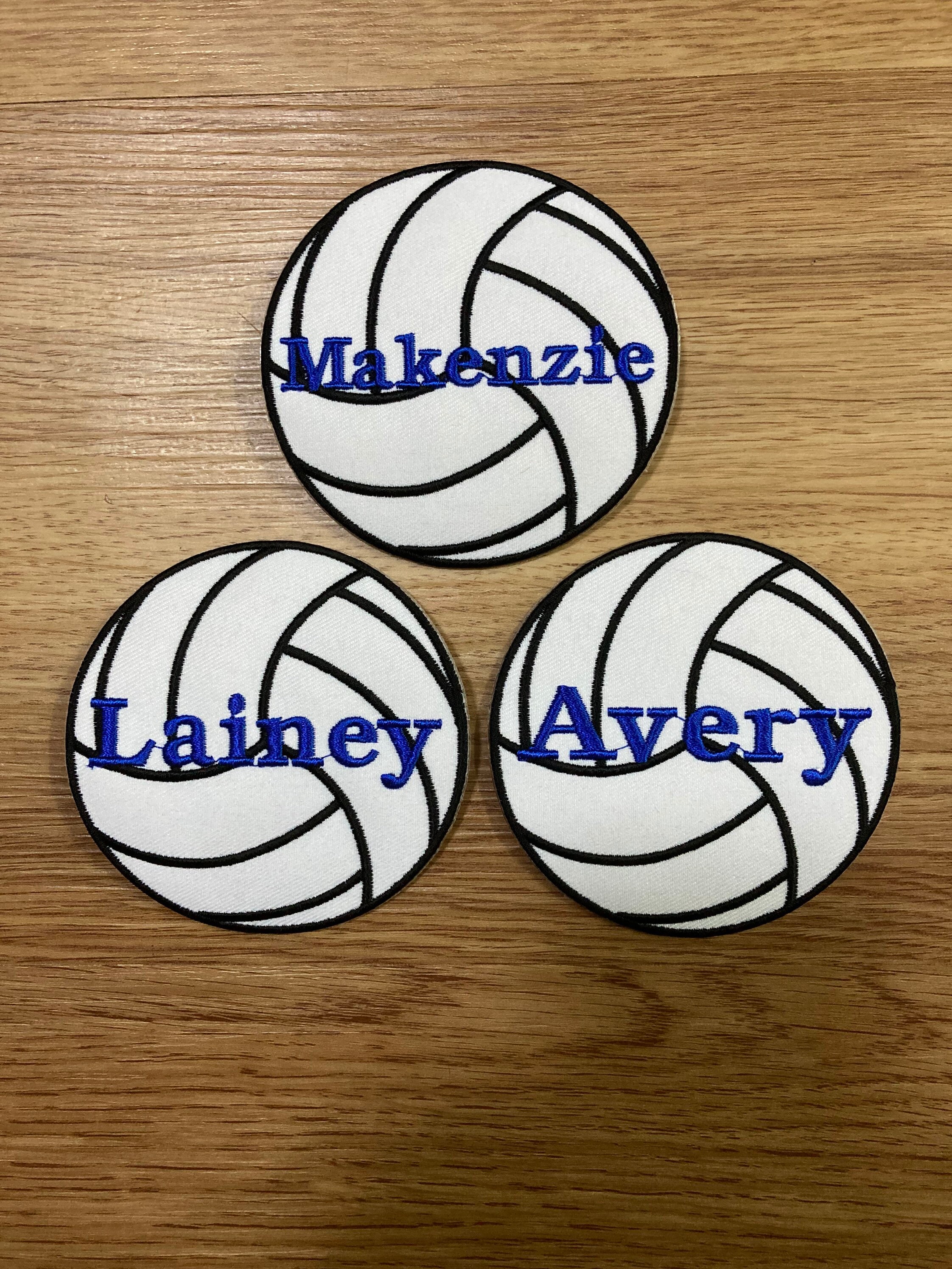 Volleyball Custom Name Tag Personalized Iron on Patch - Etsy