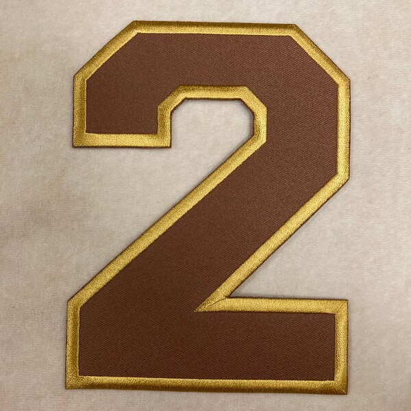 Varsity Number - Etsy