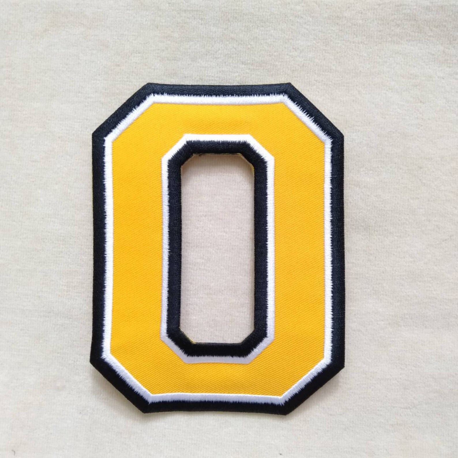 5 Inches Double Outline Varsity Number Iron on Patch - Etsy