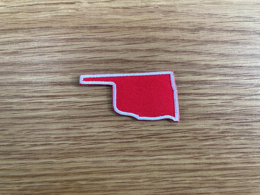 Oklahoma State Iron on Patch - Etsy