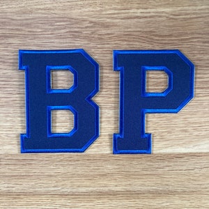 4 Inches Standard Varsity Letter Iron on Patch - Etsy