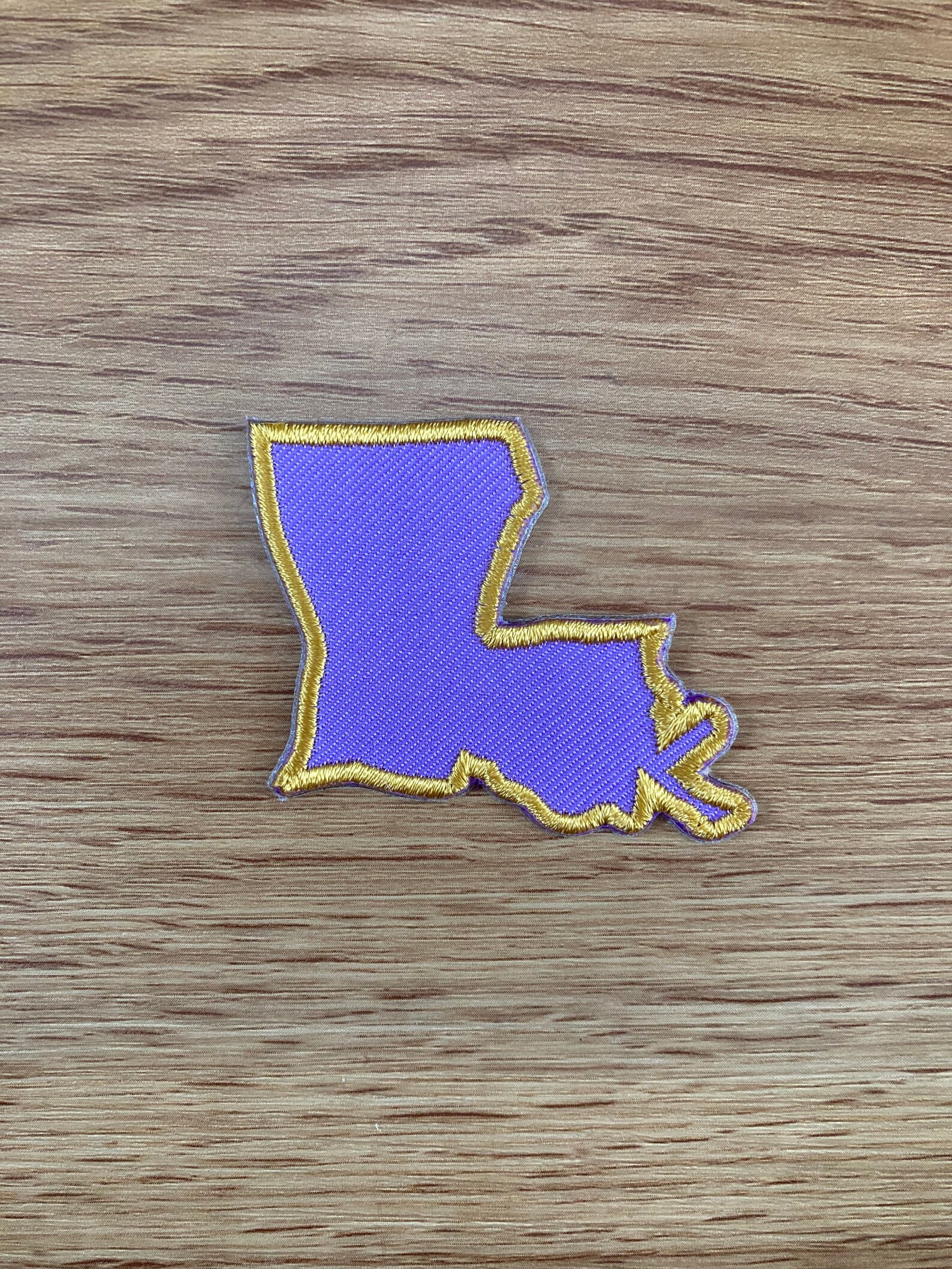 Louisiana State Iron on Patch | Etsy