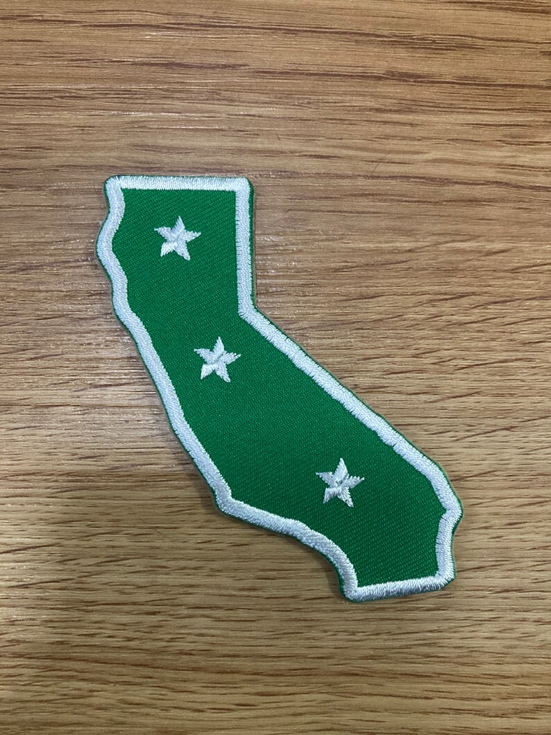 California State Iron on Patch - Etsy
