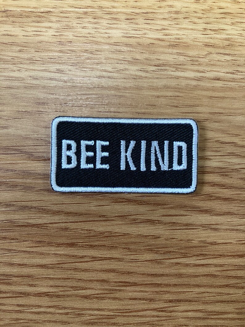 BE KIND Custom Personalized Iron on Patch - Etsy