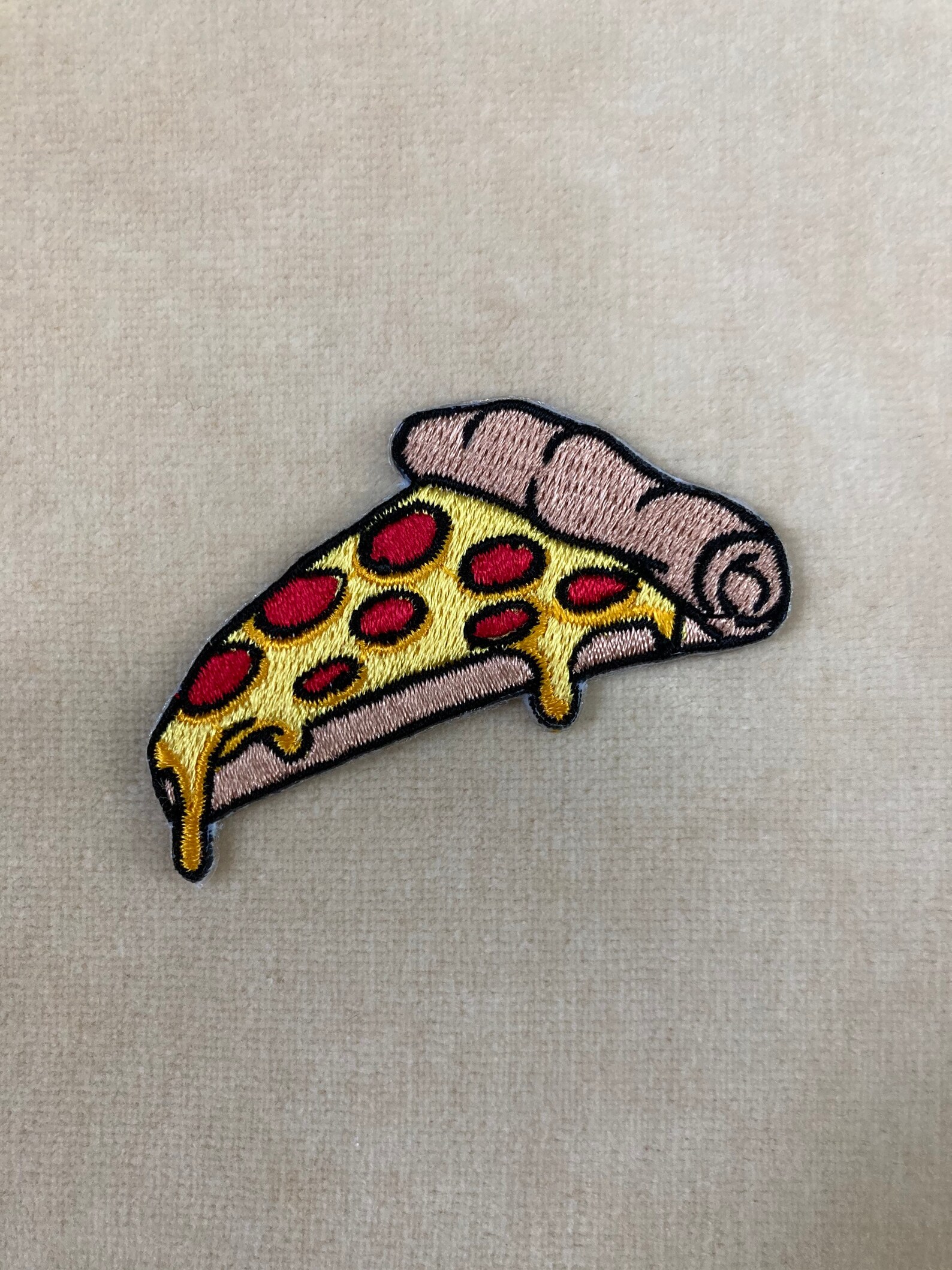 Pizza Iron on Patch - Etsy