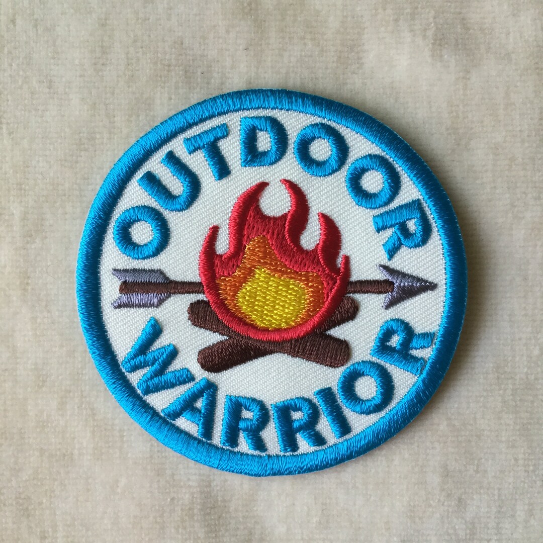 Outdoor Warrior Iron on Patch - Etsy